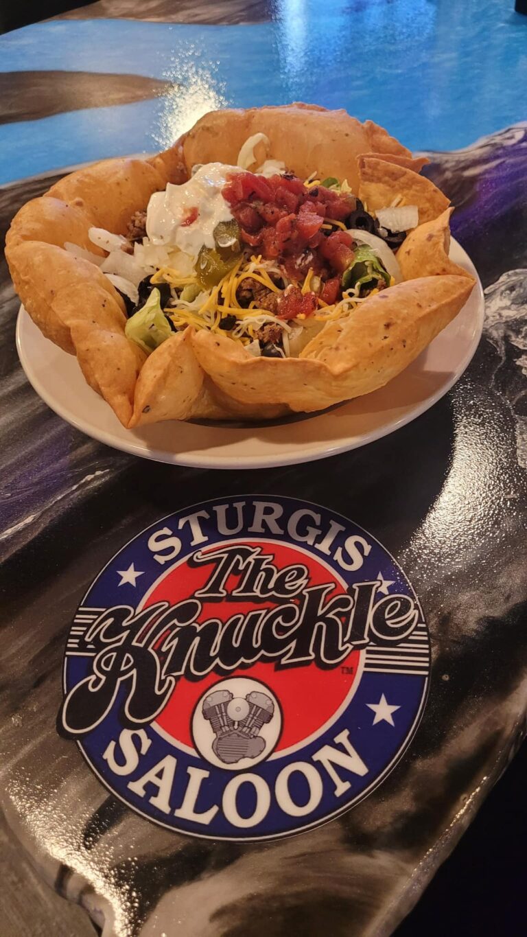 Explore Our Menu - The Knuckle Saloon in Sturgis, SD